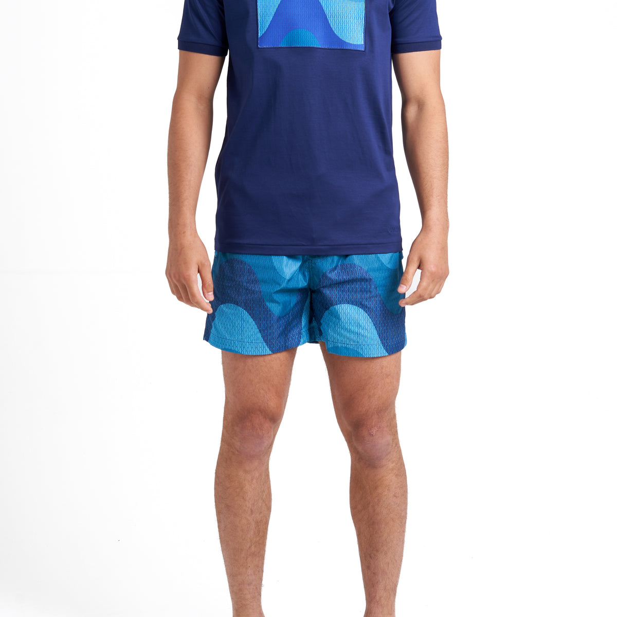 Navy Big Waves Swim Shorts – LANKA Clothing